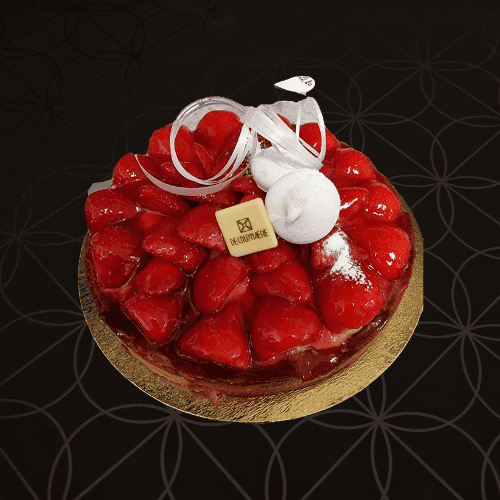 Sablé fraises - Boulangerie Pâtisserie Decruynaere